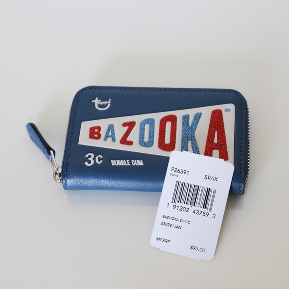 Coach | Bags | Coach F2639 Bazooka Gum Zip Coin Case Wallet | Poshmark